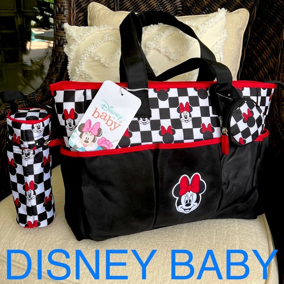 cudlie | Bags | Disney Baby By Disney Minnie Mouse Diaper Bag Gift Set ...
